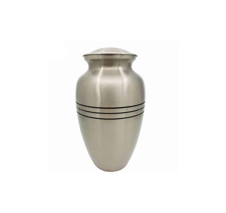 Cremation Urn Classic Pewter - MVC