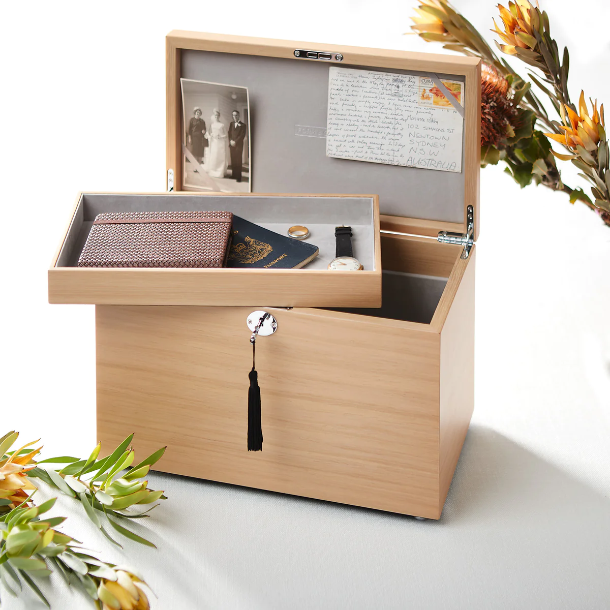 Mountain Ash (vaneer) Momento Box - MVC